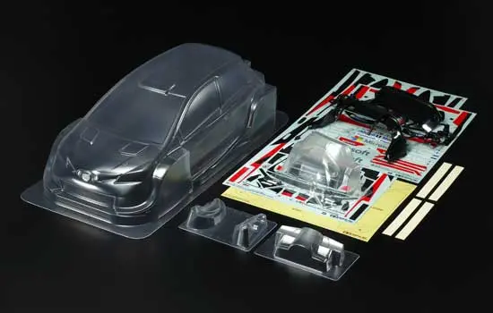 Tamiya : Clear Body Toyota GAZOO Racing WRT / Yaris WRC 1/10 [SP.1608 ...